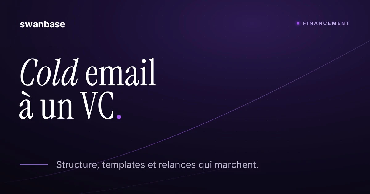 Cold email à un VC : structure, templates et relances